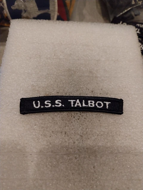 PATCH ARMEE US NAVY USS TALBOT original EUR 6,00 - PicClick FR