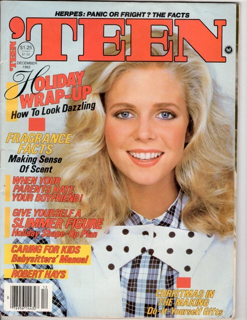 VINTAGE TEEN MAGAZINE December 1982 Holiday Edition Robert Hayes 80’s ...