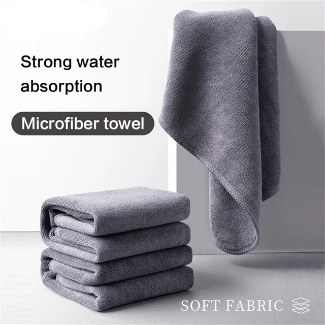 ABSORBENT HIGH-END CLEANING Drying Cloth Wiping Rags Microfiber Car ...