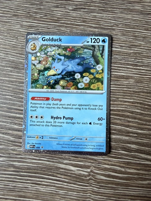 POKÉMON TCG MEGA Evolution Golduck 008 Promo Mint £1.13 - PicClick UK
