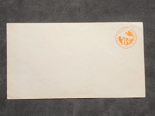 WW2 WWII ERA USA US Postage 6 cents airmail pre stamped envelope £2.49 ...