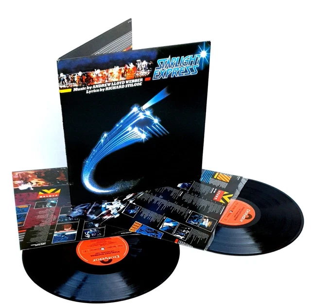 STARLIGHT EXPRESS-ANDREW LLOYD Webber-Original Cast Album 2LP-1984 Polydor £31.27 - PicClick UK