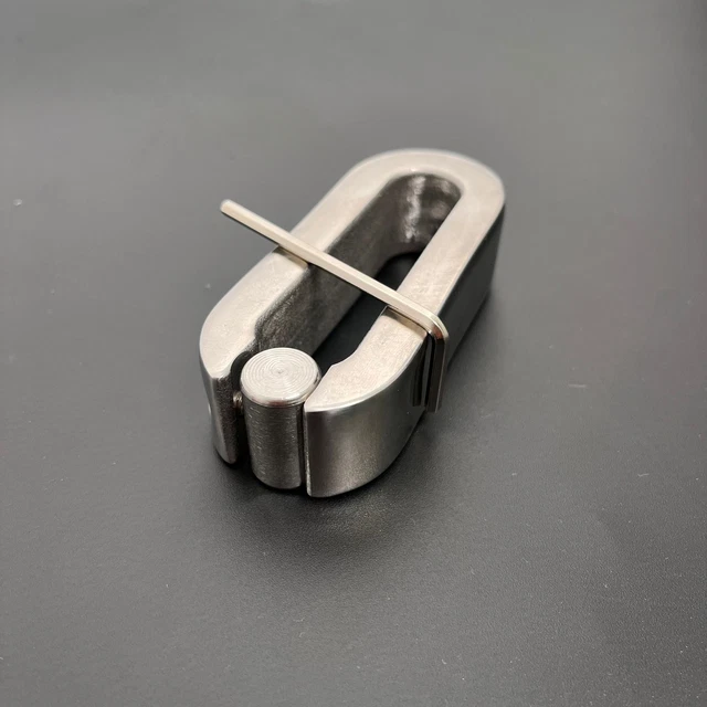 WEIGHT FLAT BALL Stretcher Lockable Penis Testicle Scrotum Ring ...