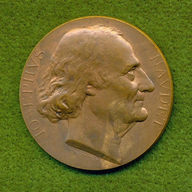 FRENCH ART NOUVEAU medal, Famous Medal by Ponscarme, Joseph Naudet ...