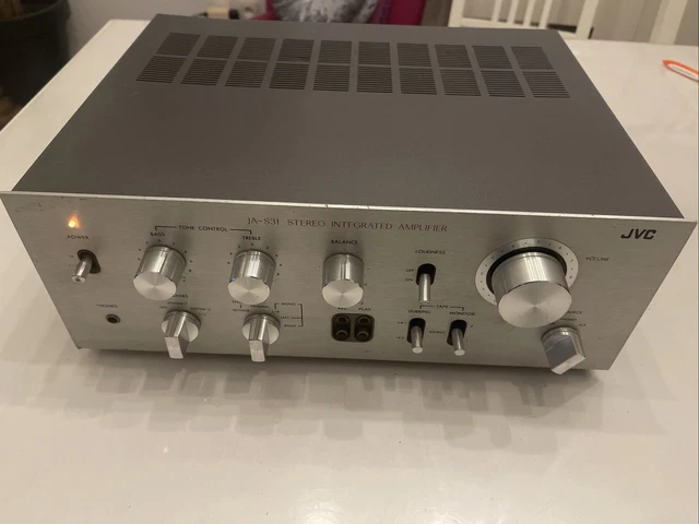 RARE AMPLIFICATEUR STÉRÉOPHONIQUE vintage JVC JA-S31 EUR 49,00 - PicClick FR
