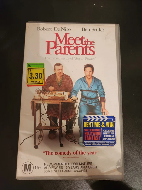 MEET THE PARENTS - VHS Ex-Rental - V14 $17.00 - PicClick AU