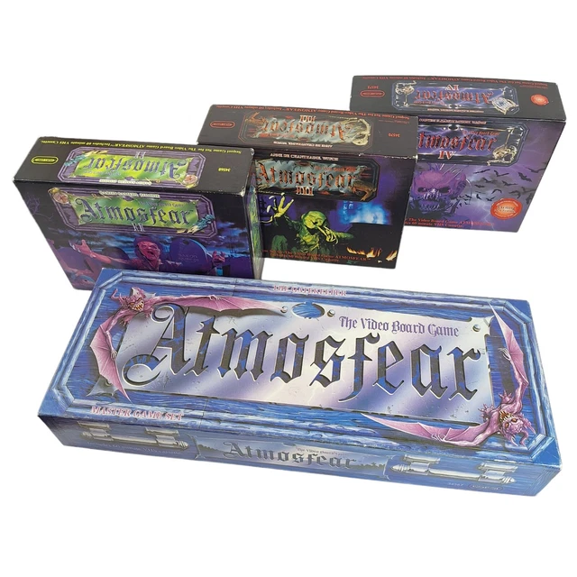 ATMOSFEAR THE VIDEO Board Game Set Espansione Pacchetto 1, 2, 3, 4 VHS ...