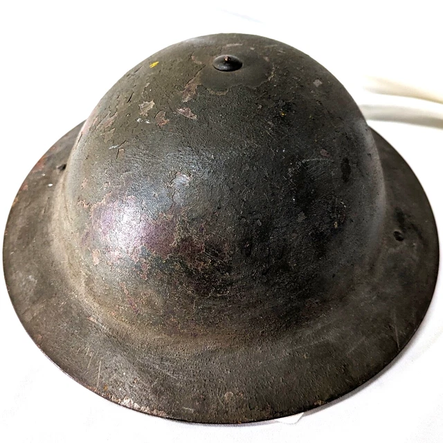 WW2 AUSTRALIAN ARMY uniform steel helmet Brodie dated 1940 £78.66 ...