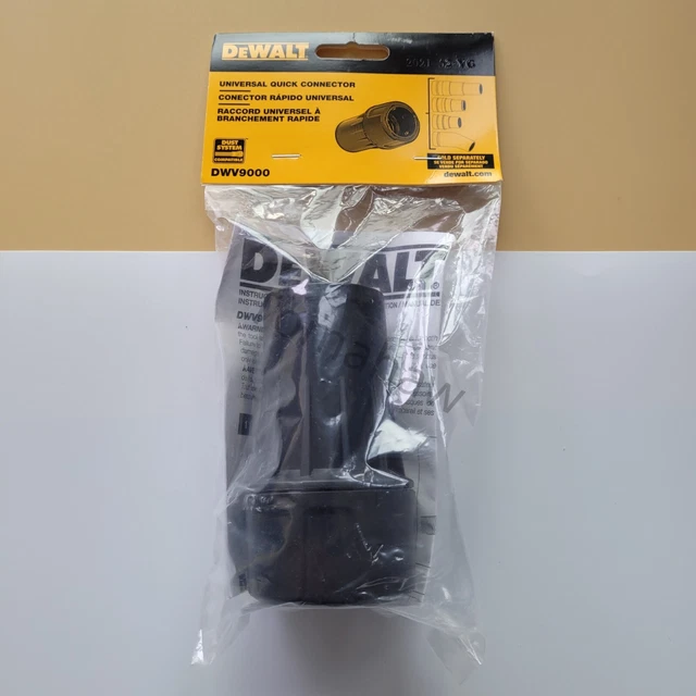 DEWALT DWV9000 DUST Collection System Main Connector £16.99 - PicClick UK