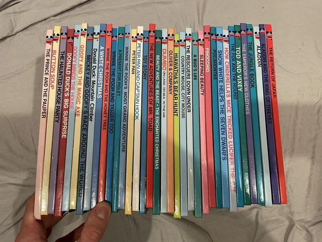 DISNEY WONDERFUL WORLD of Reading Bundle x36 Total! £45.00 - PicClick UK