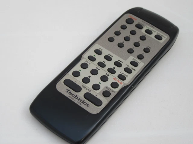 GENUINE TECHNICS HIFI Audio System Remote Control Rak-Ch215Wh *Free Uk ...