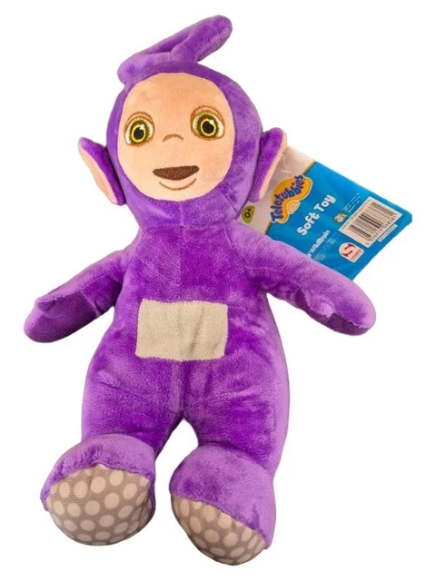 TELETUBBIES PELUCHE TINKY Winky Violet 28cm Enfant dès 24 mois EUR 7,95 ...
