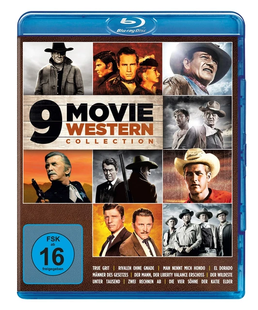 9 MOVIE WESTERN Collection - Vol. 1 [Blu-ray] (Blu-ray) Lancaster Burt ...
