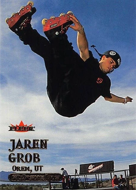 CARTA COLLEZIONABILE JAREN Grob Pattinaggio Oro Parallelo Adrenalina ...