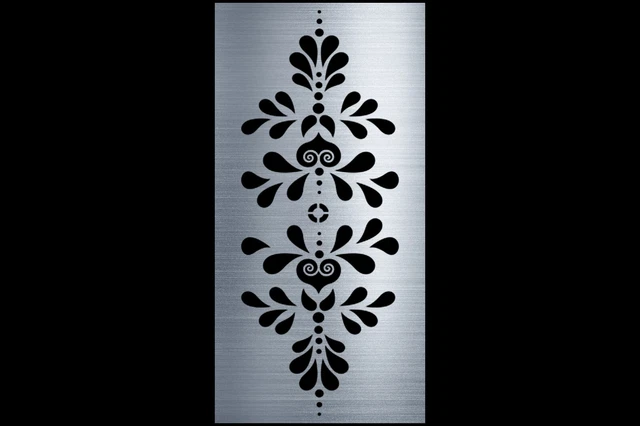 FLOWER PATTERN STENCIL DXF SVG CDR file Vector for CNC Plasma Router ...