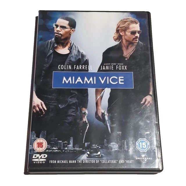 MIAMI VICE (DVD, 2006) Colin Farrell Jamie Foxx Universal 824 534 6 ...