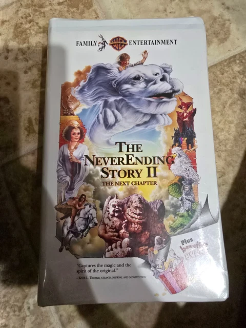 THE NEVER ENDING Story II The Next Chapter VHS Used Untested $4.99 ...