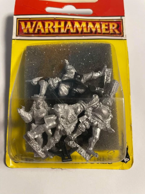 VINTAGE WARHAMMER CITADEL Miniatures Empire Tilean Crossbowmen in ...