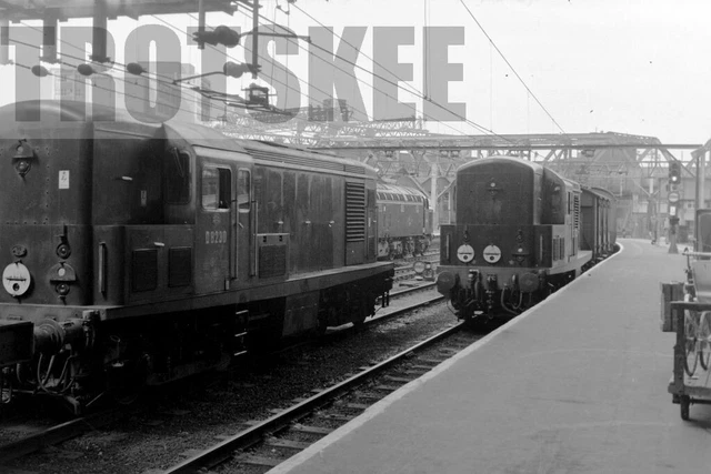 NEGATIVE BR BRITISH Railways Diesel Loco D8215 Class 15 Liverpool ...