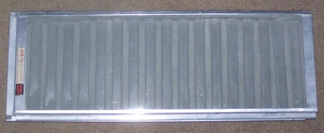 VINTAGE AIR-IN VENTILATOR Metal Expandable Sliding Window Screen, 18 ...