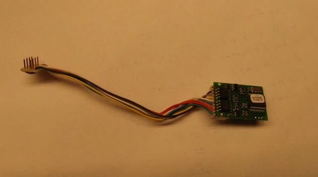 LENZ LOKDECODER,DECODER 1025, lastgeregelt , mit 8 pol. Stecker Nem 652 ...