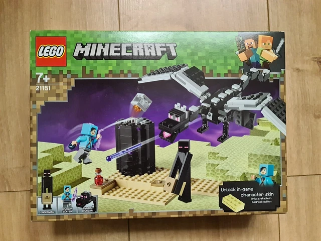 LEGO 21151 MINECRAFT The End Battle. Ender Dragon New Sealed Retired £ ...