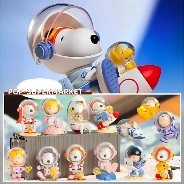 POP MART SNOOPY Space Series Blind Box Confirmed Figure HOT Kids Gifts ...