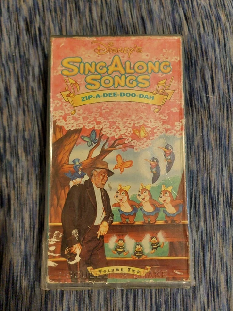 DISNEY SING ALONG Songs VHS Zip A Dee Doo Dah EUR 5,78 - PicClick IT