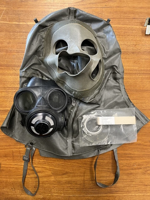 CANADIAN C3 GAS Mask Bundle Chemical Hood Radiometer $216.78 - PicClick