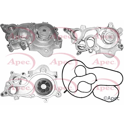 WATER PUMP AWP1053 Apec Coolant 04C121600K 04E121600CB 04E121600CC ...