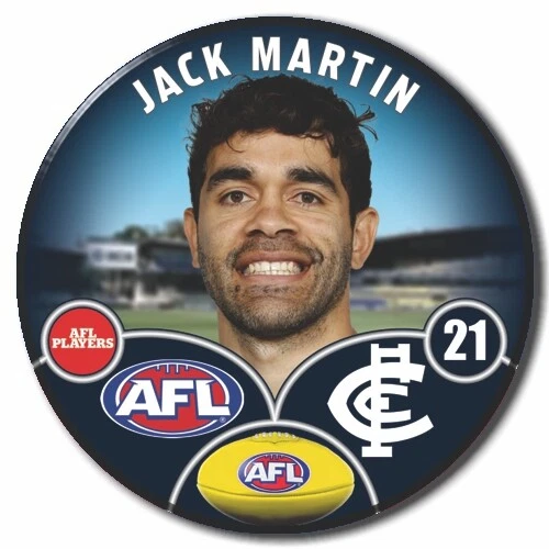 2024 AFL CARLTON Football Club - MARTIN, Jack $7.00 - PicClick AU