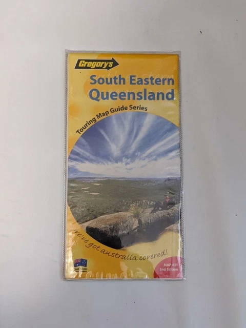 GREGORY'S TOURING MAP - South Eastern Queensland Map 431 2nd Edition ...
