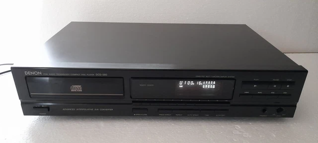 DENON DCD-580 COMPACT Disc Player CD Player Voll Funktionstüchtig EUR ...