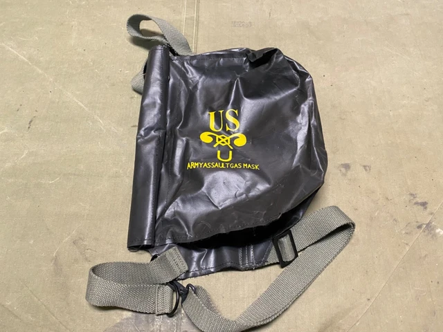 WWII US ARMY Dday M6 Rubberized Gas Mask Carry Bag £46.43 - PicClick UK