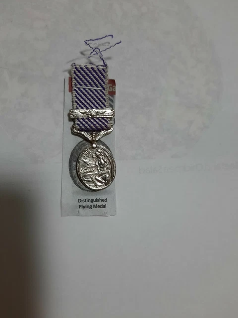 WW2 RAAF RAF Distinguished Flying Medal DFM and Bar Miniature QE11 $5. ...