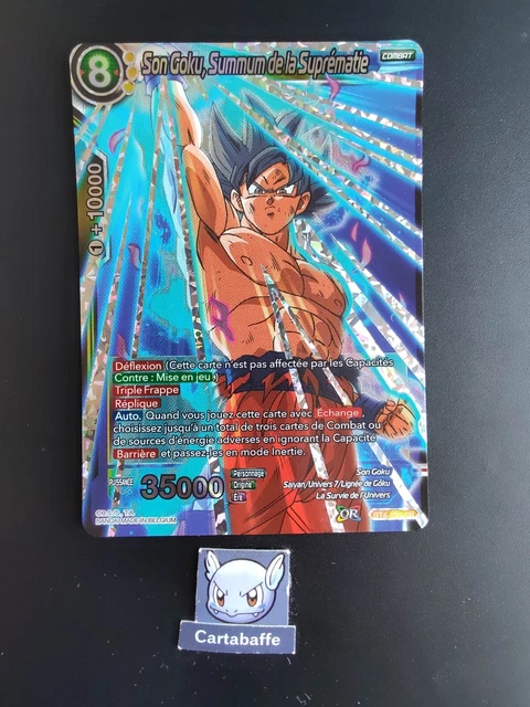 CARTE DRAGON BALL Super - Son Goku, Summum de la Suprématie BT4-075 SR FOIL EUR 5,85 - PicClick FR