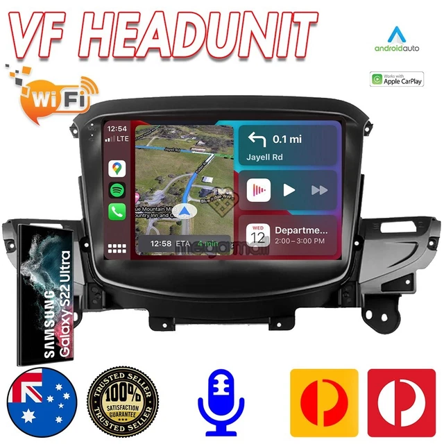CARPLAY HEAD UNIT Navigation For VF Holden Commodore GTS SSV SS SV6 R8 ...