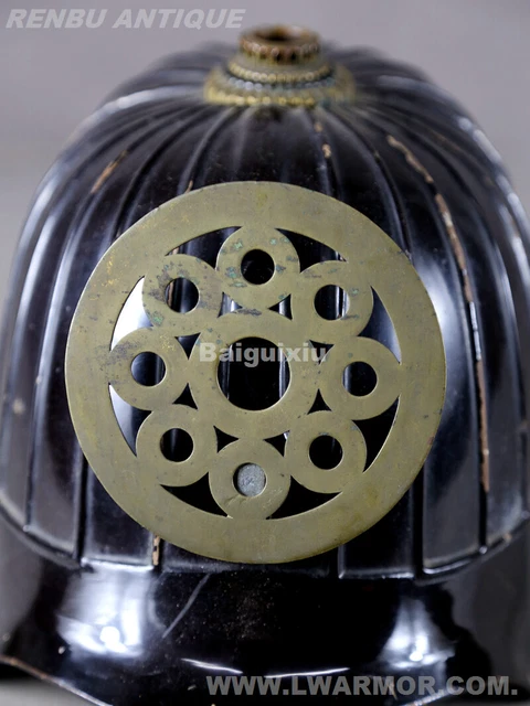 EDO ANTIQUE【ARMURE JAPONAISE maedate】yoroi samouraï kabuto ARMURE ...