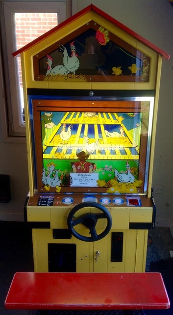 RETRO ARCADE MACHINE OL'McDONALD CHICKEN HEN £250.00 - PicClick UK