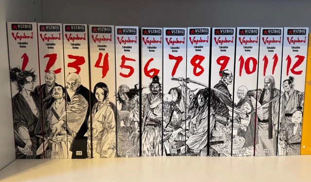 VAGABOND - VIZBIG Manga Complete Set Vol 1-12 NEW £149.00 - PicClick UK
