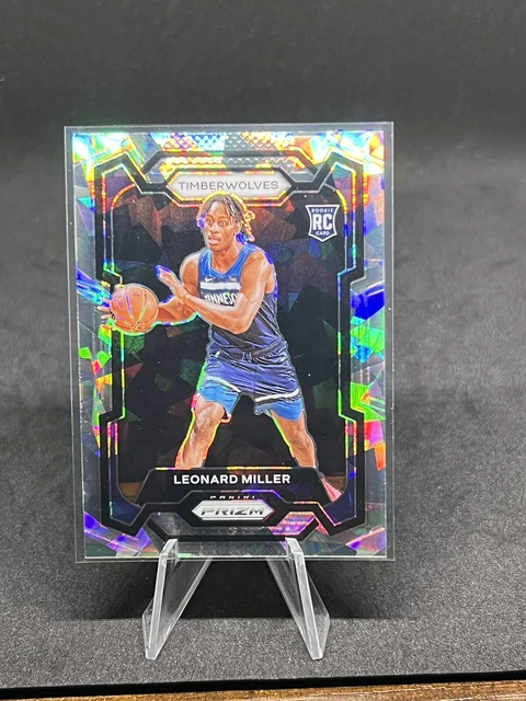 LEONARD MILLER 2023-24 PANINI PRIZM BASKET-BALL ROOKIE ICE RC ...