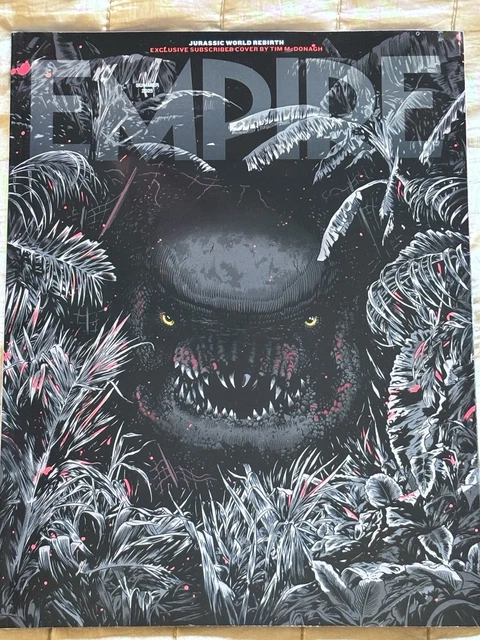 EMPIRE MAGAZINE SUMMER 2025 Issue 441 Subscriber Cover Jurassic World ...