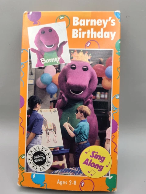 1992 VHS BARNEY And Friends Barney's Birthday £8.94 - PicClick UK