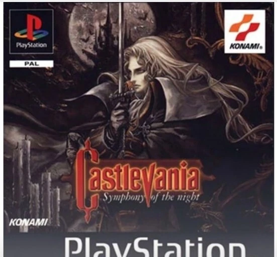 CASTLEVANIA SYMPHONY OF the Night PS1 - Édition Ltd, Pal Vers. SOTN ...