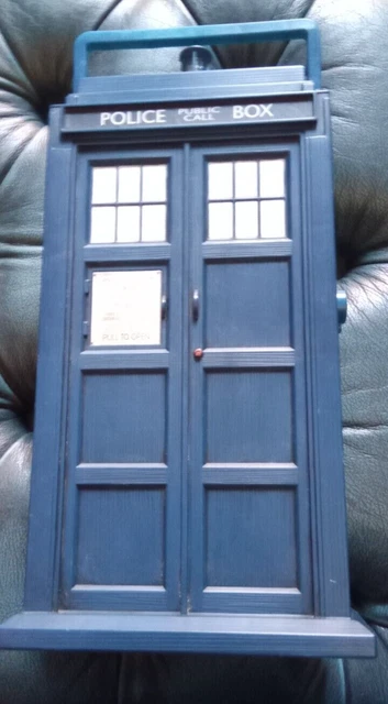 DOCTOR DR WHO Tardis Collector Case Carry Case Police Box Micro ...