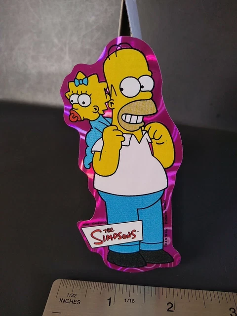 VINTAGE STICKERS THE Simpsons Prism Vending Machine Sticker VTG 1998 $5 ...