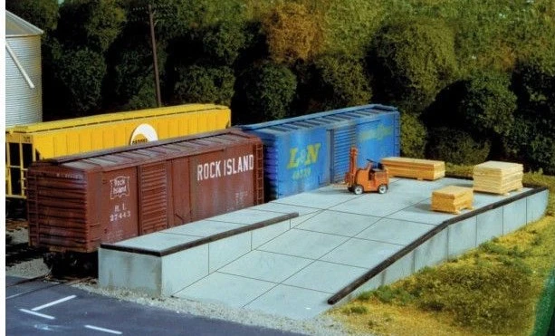 MODULAR LOADING DOCKS HO 1:87 SCALE LAYOUT DIORAMA PIKESTUFF RIX 17 EUR ...