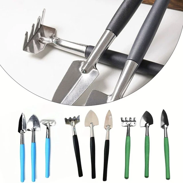 ENSEMBLE D'OUTILS DE jardin pratique pour desserrer le sol 3 pièces ...