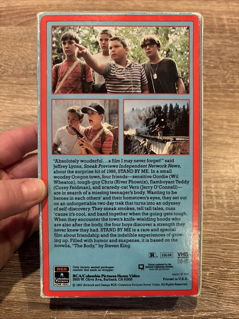 STAND BY ME (VHS, 1986) $14.98 - PicClick CA