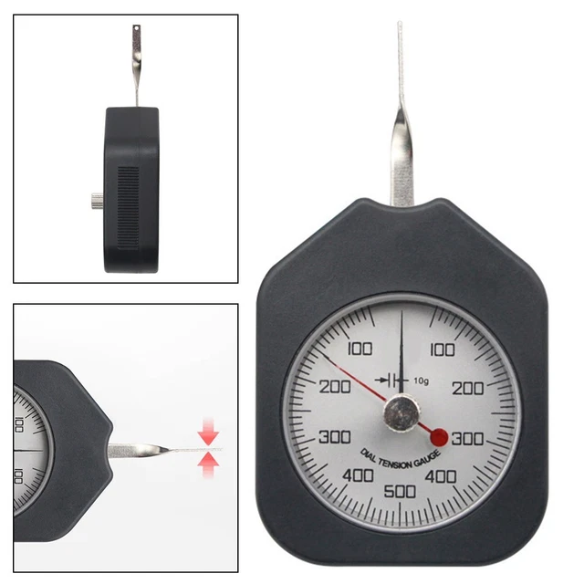 PRECISION DOUBLE POINTER Tension Meter for Various Testing Applications ...